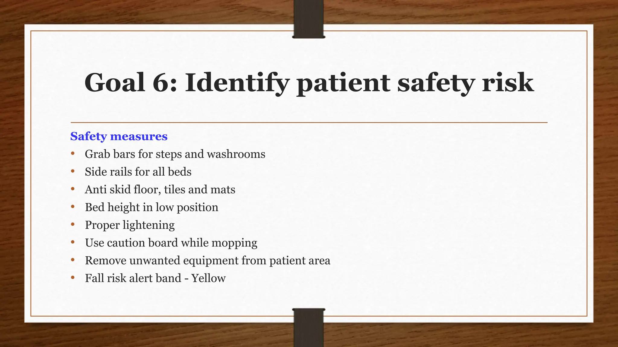 Internationally Patient Safety Goals.pptx