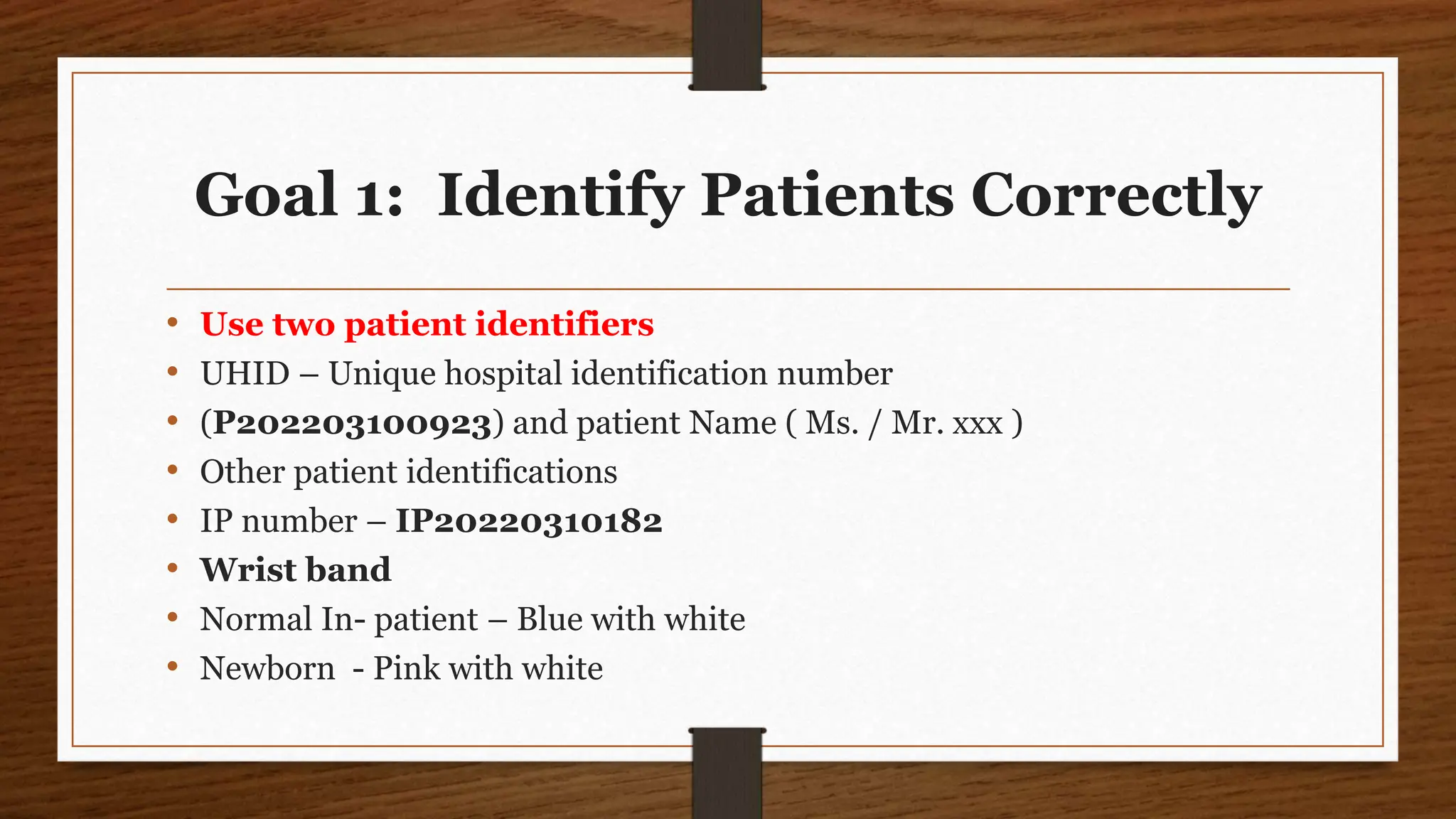 Internationally Patient Safety Goals.pptx