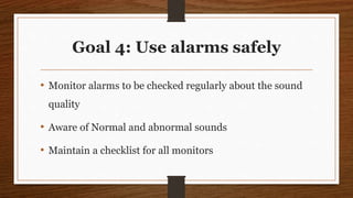 Internationally Patient Safety Goals.pptx