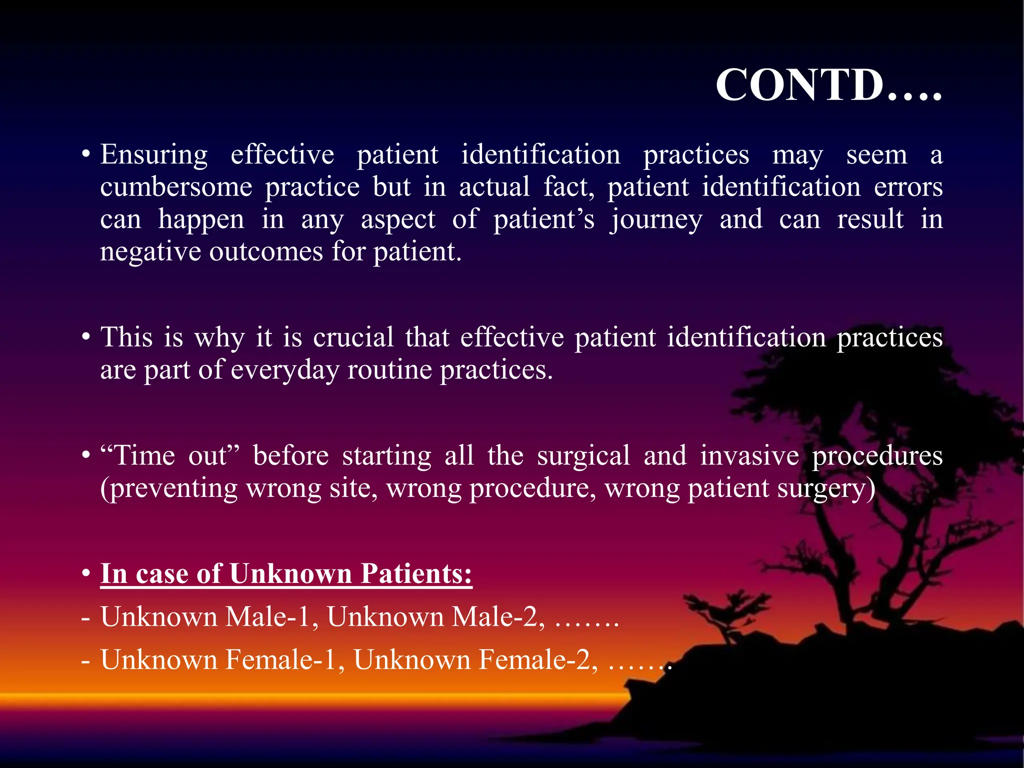 International Patient Safety Goals (IPSG) | PPTX