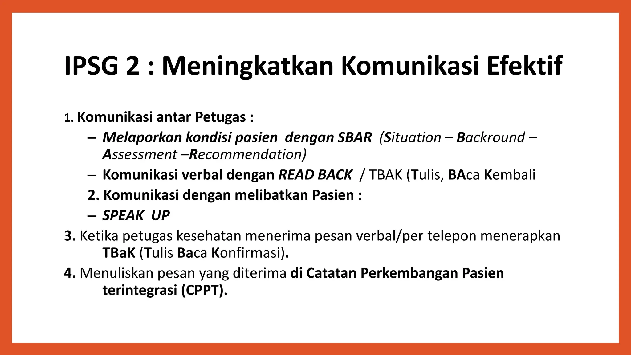 International Patient Safety Goals powerpoint | PPTX