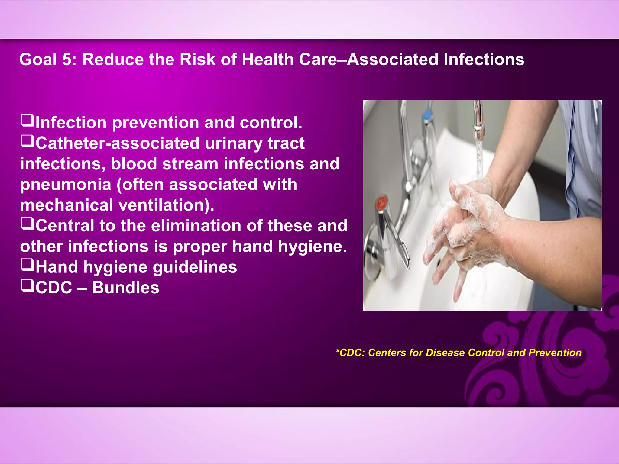 INTERNATIONAL PATIENT SAFETY GOALS | PPT