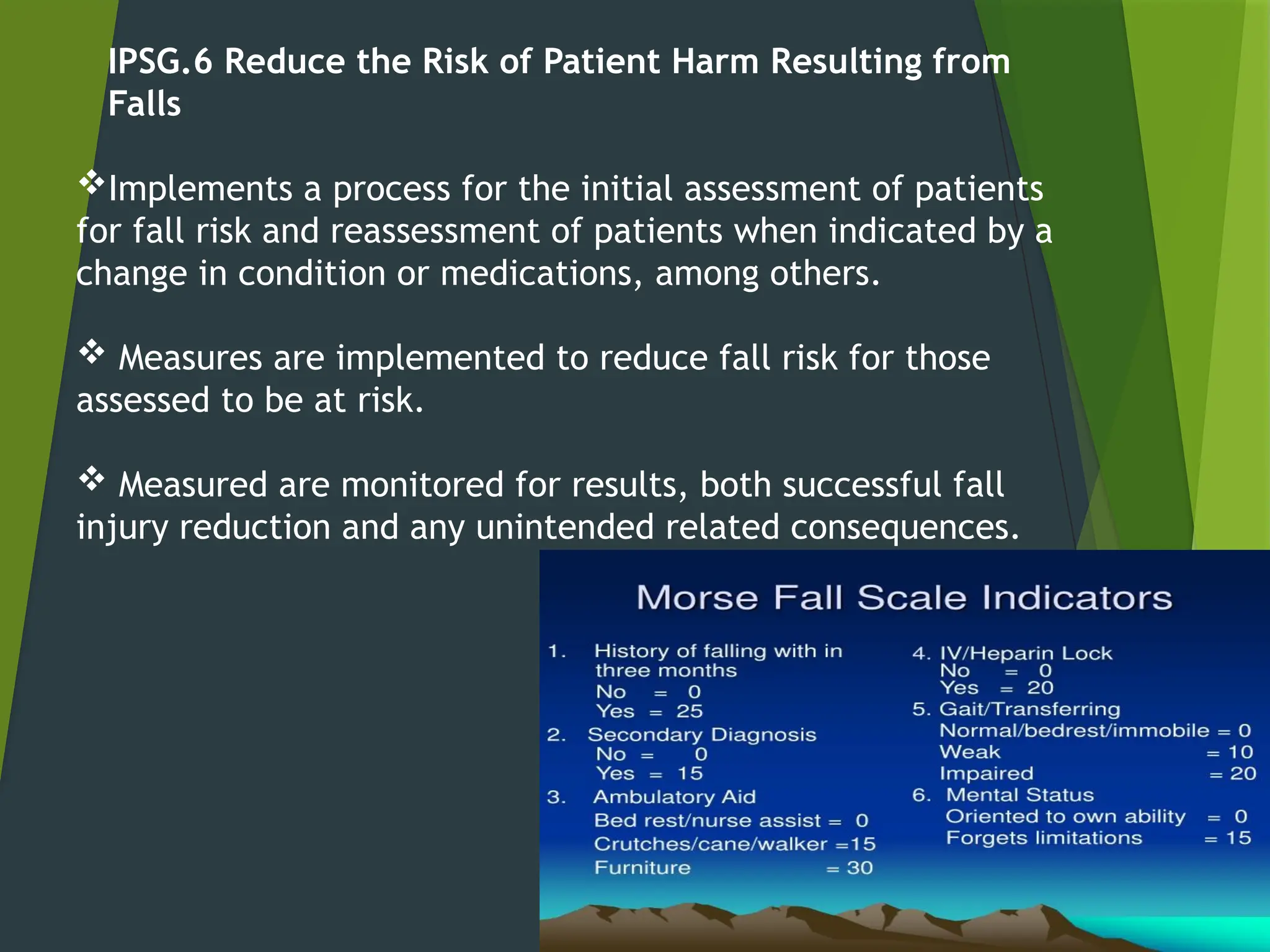 INTERNATIONAL PATIENT SAFETY GOAL (IPSG) | PPTX