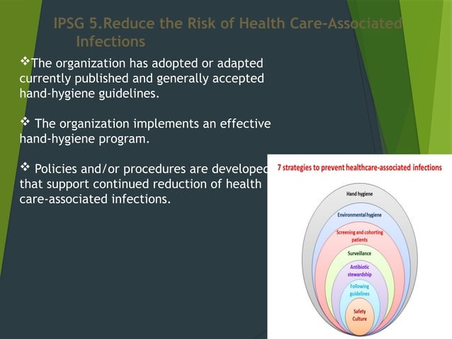 INTERNATIONAL PATIENT SAFETY GOAL (IPSG) | PPTX | Infectious Diseases ...