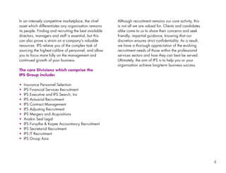 IPS Group Company Brochure | PPT