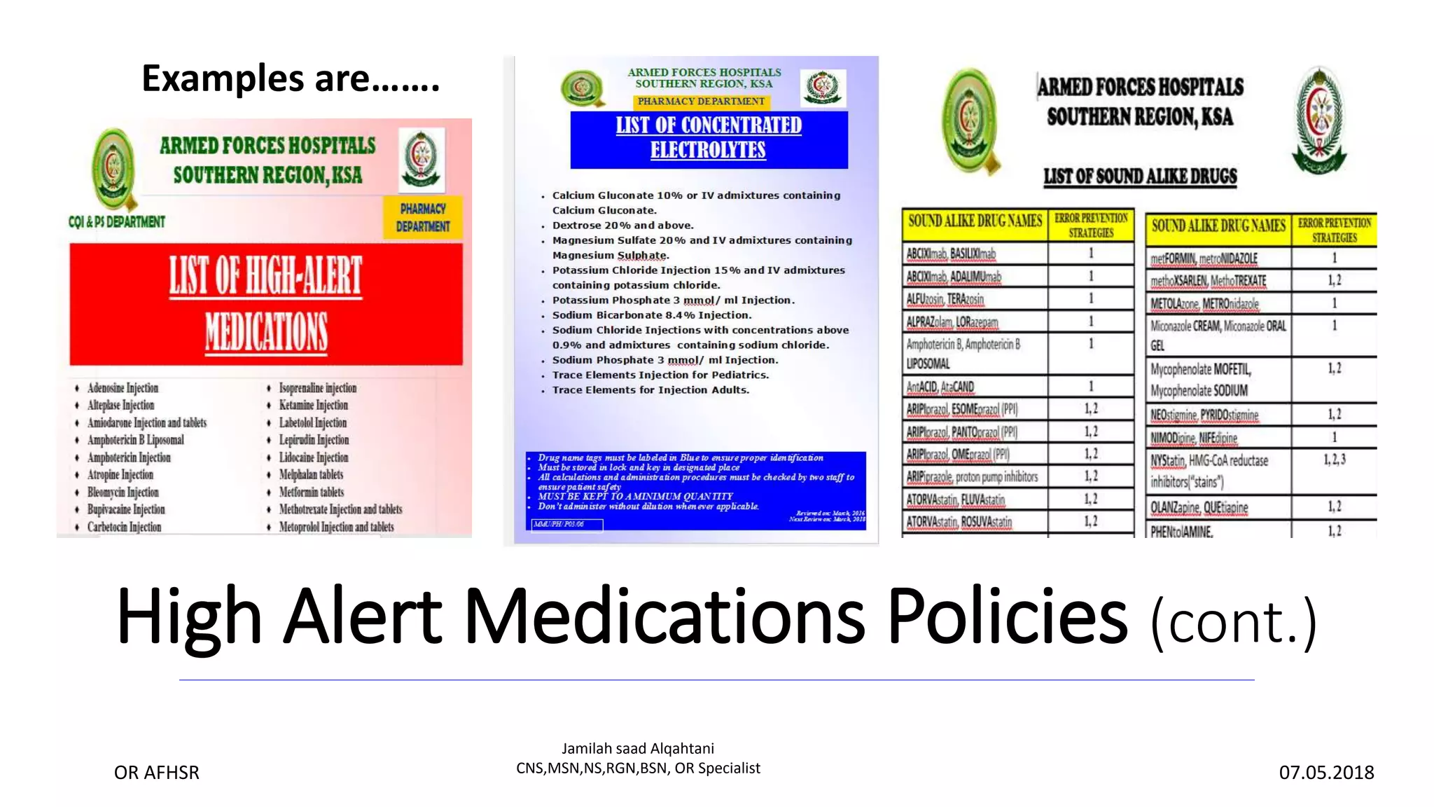international patient safety goals 3-4 | PPTX