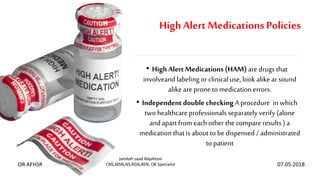 international patient safety goals 3-4 | PPTX