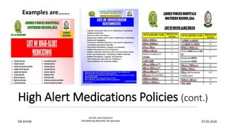 international patient safety goals 3-4 | PPTX