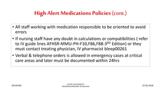 international patient safety goals 3-4 | PPTX