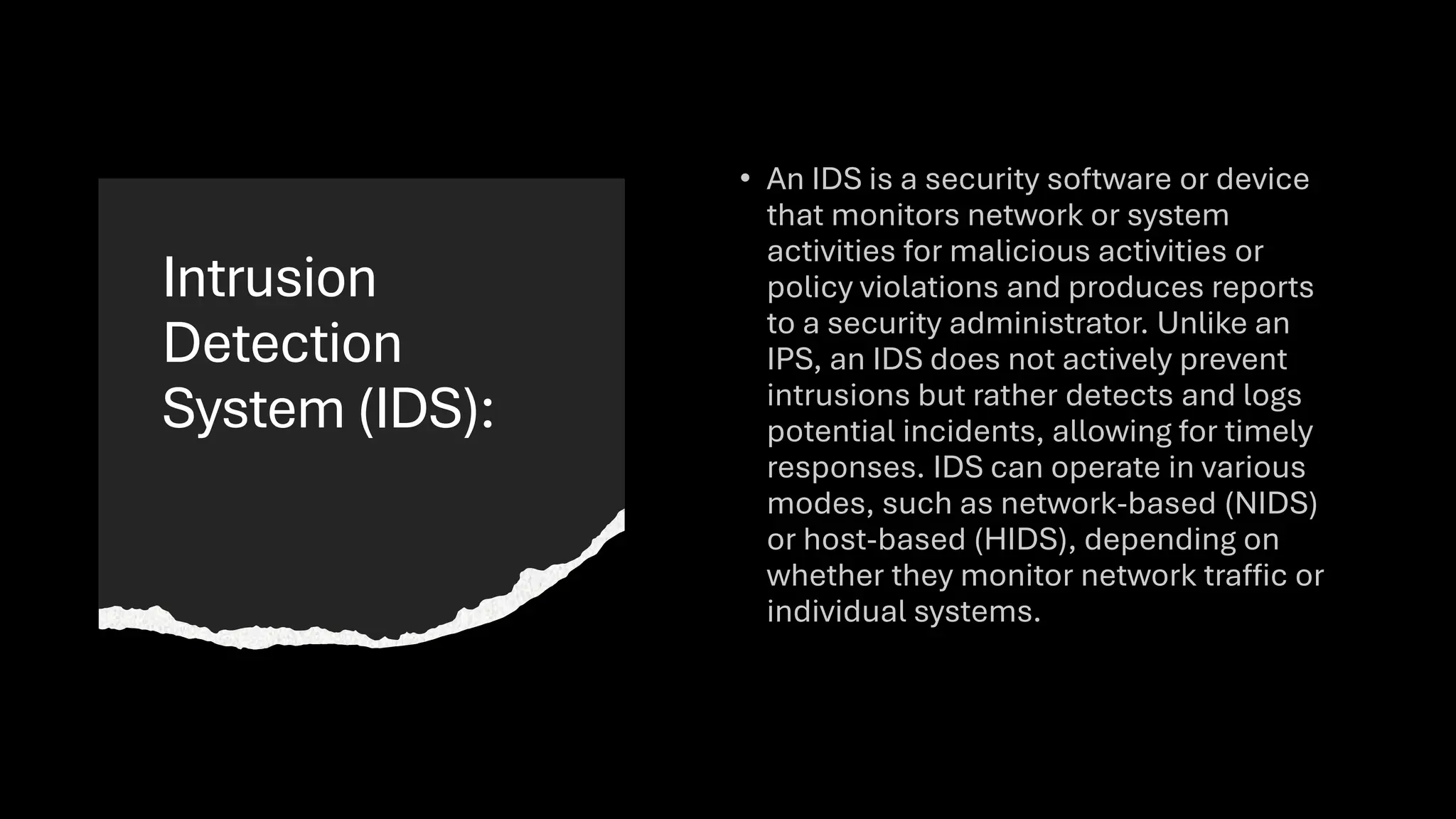 IPS , IDS , FireWall (ziad refaatmm).pdf | Information and Network Security | Computing