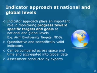 Indicator approach to understanding resilience of Socio-ecological ...