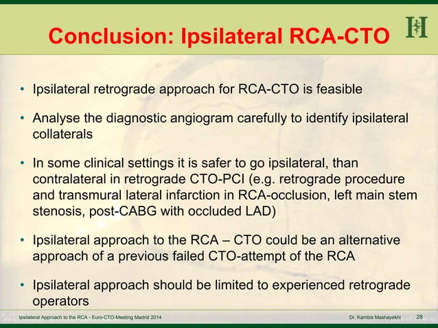 14:25 Mashayekhi - Ipsilateral approach | PPT