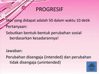 Ips Perubahan Sosial Budaya | PPT