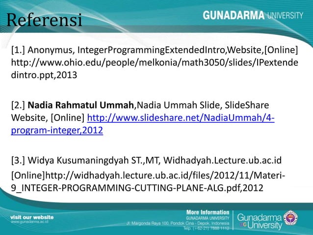 Integer Programming ( Quantitative Method ) | PPTX
