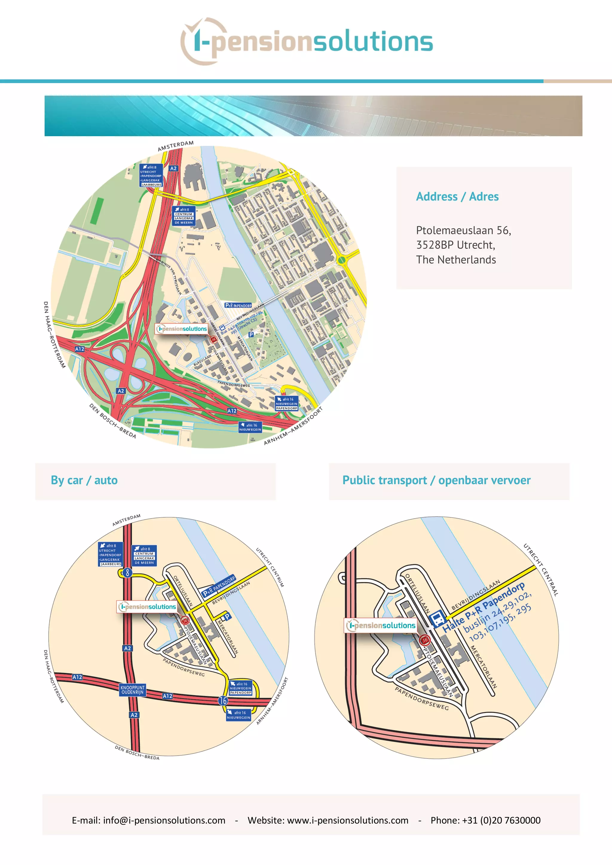 Ips map office location utrecht | PDF