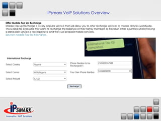 IPsmarx VoIP Solutions Overview | PPSX | Phone Services | Home Utilities