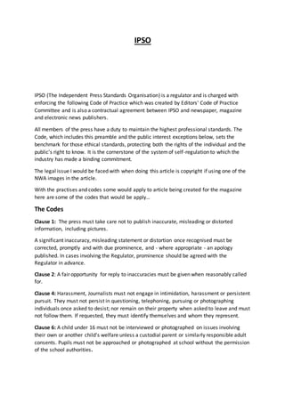 Legal and ethical | PDF