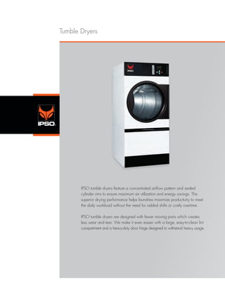 IPSO - Industrial & Commercial Laundry Equipment | PDF