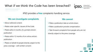 IPSO presentation for the Social Workers Union | PPTX