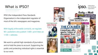 IPSO presentation for the Social Workers Union | PPTX