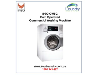 Ipso cw8 c coin operated commercial washing machines | PPT
