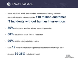 IPsoft Autonomics IT Service Management | PDF