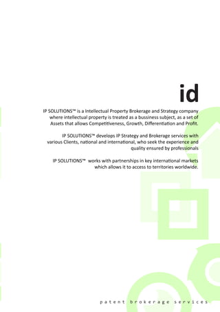 IP SOLUTIONS™ PATENT WATCH | PDF