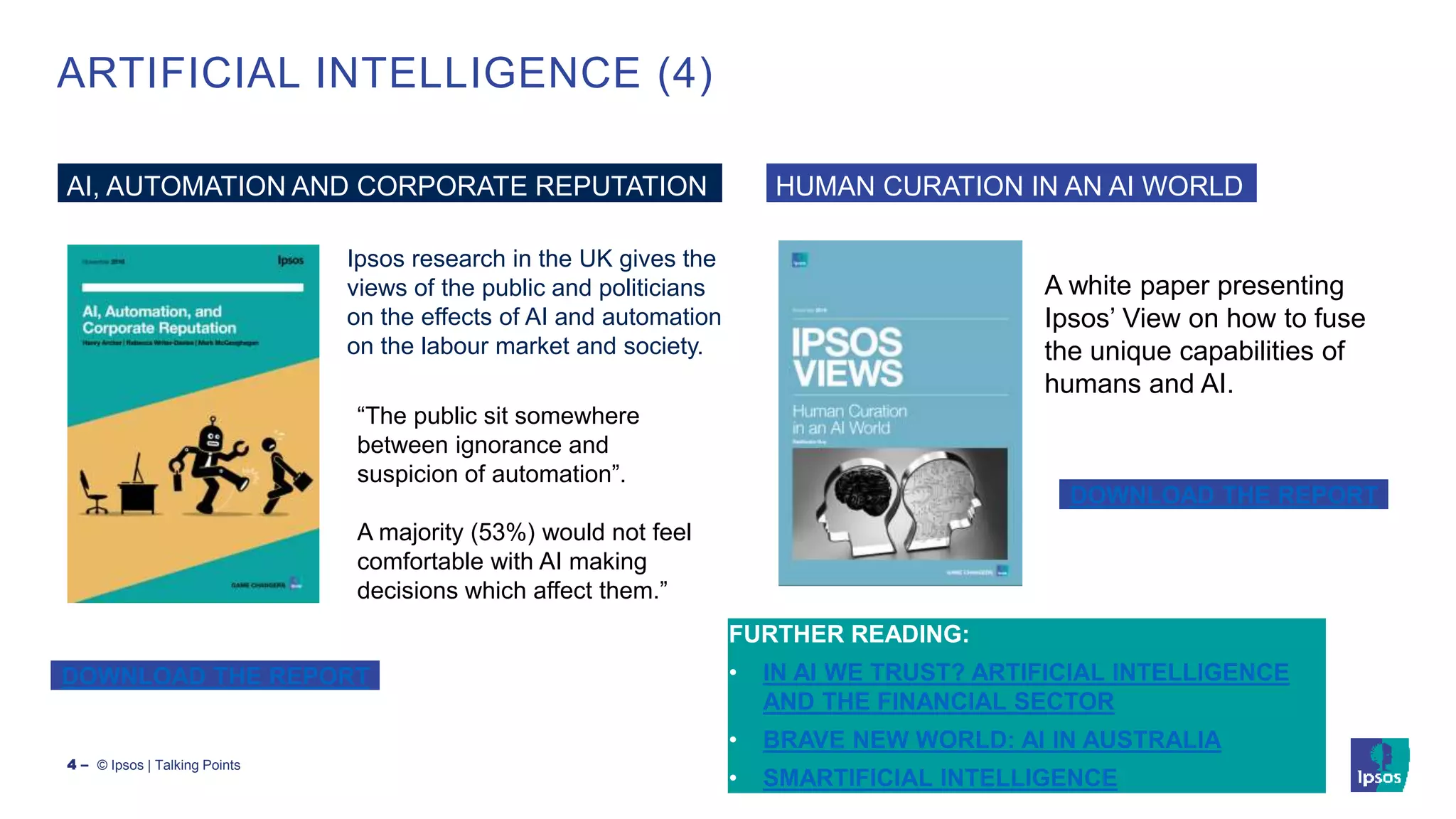 Ipsos AI Research Excerpts | PPT