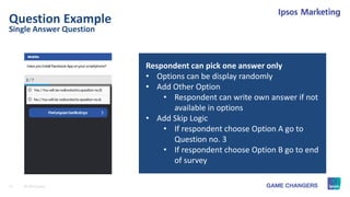 Ipsos Mobile Survey | PPT
