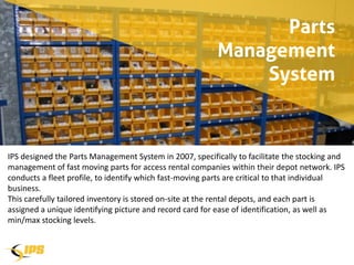 IPS Parts Online - Our Products | PDF