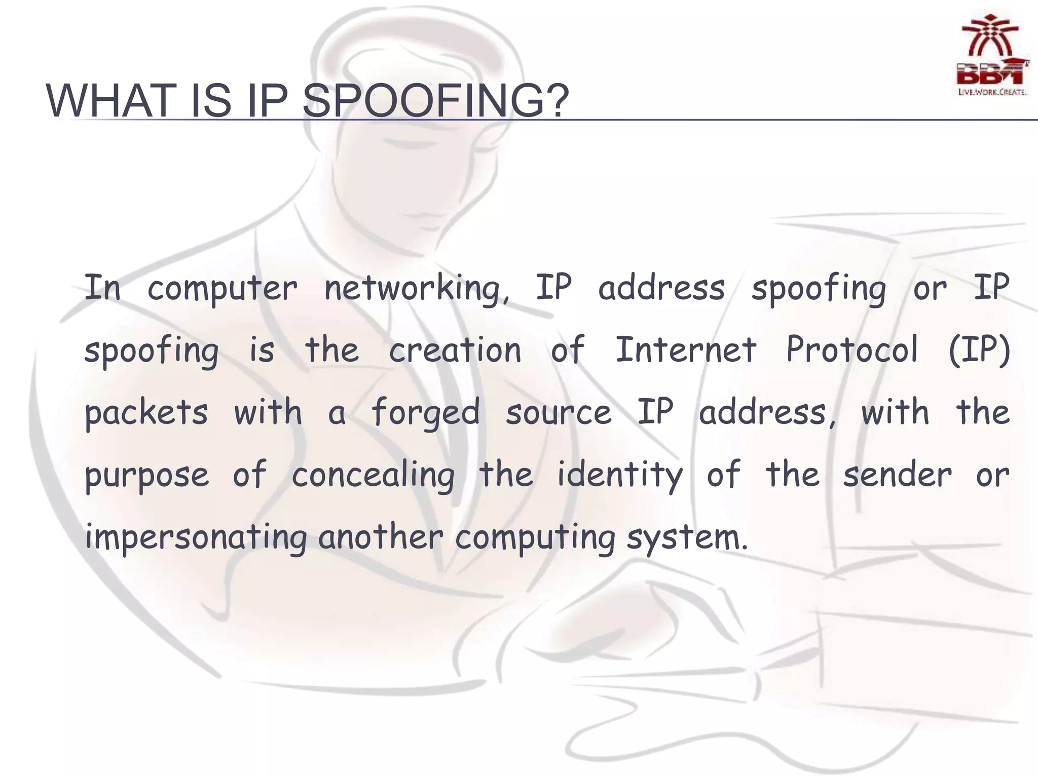 Ip Spoofing | PPTX