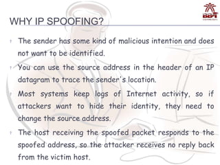Ip Spoofing | PPTX