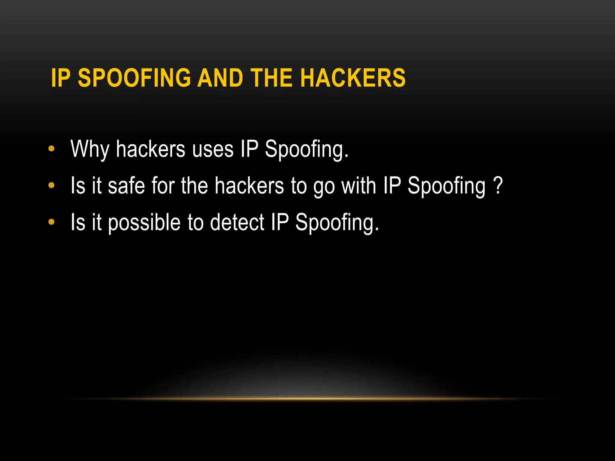 IP spoofing .pptx