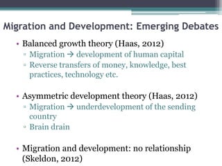 Migration and Development: Revisiting Pakistan's Experience | PPT