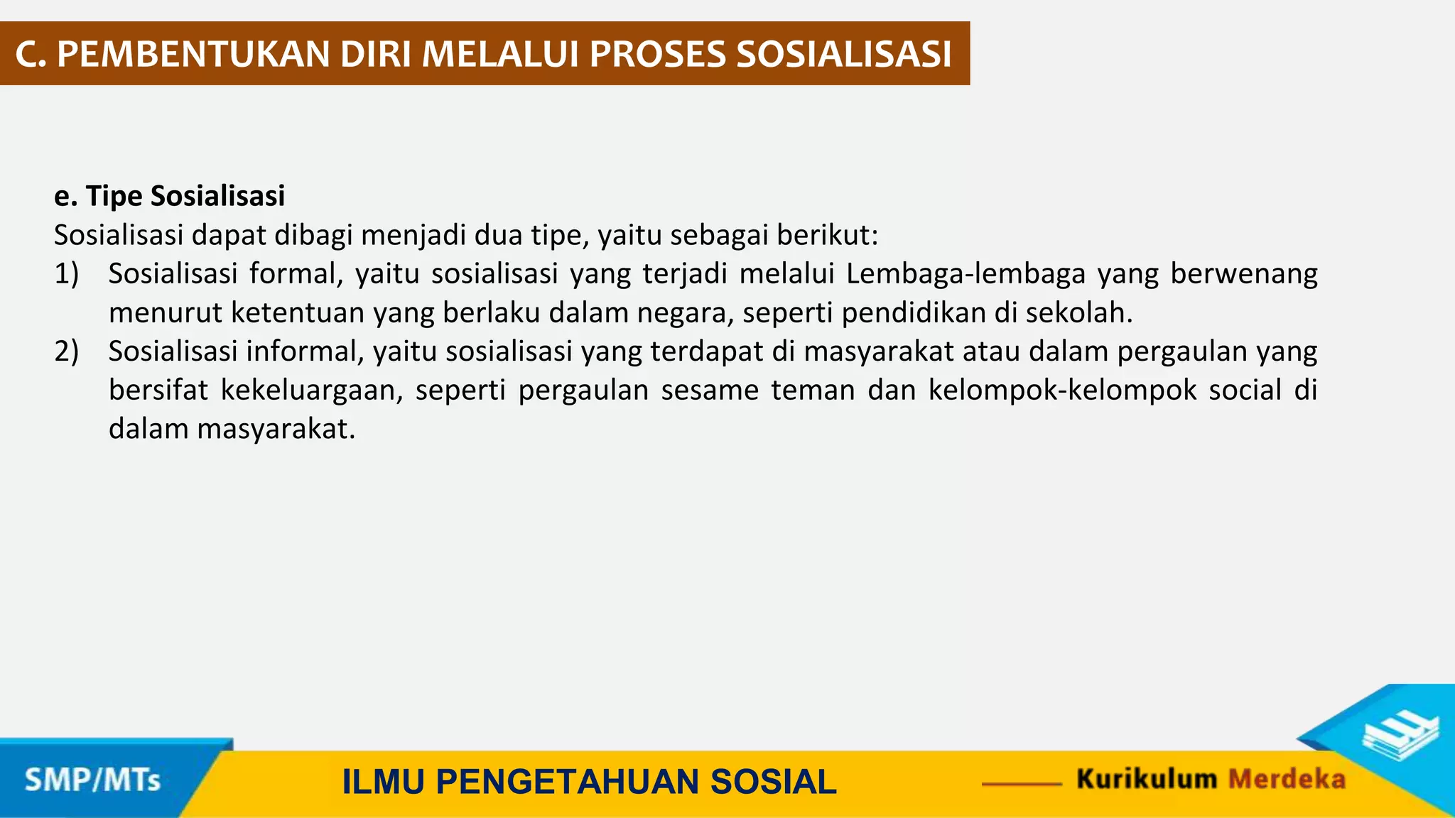 IPS SMP Kelas VII - Bab 1 Diri dan Keluarga di Tengah Lingkungan Sosial ...