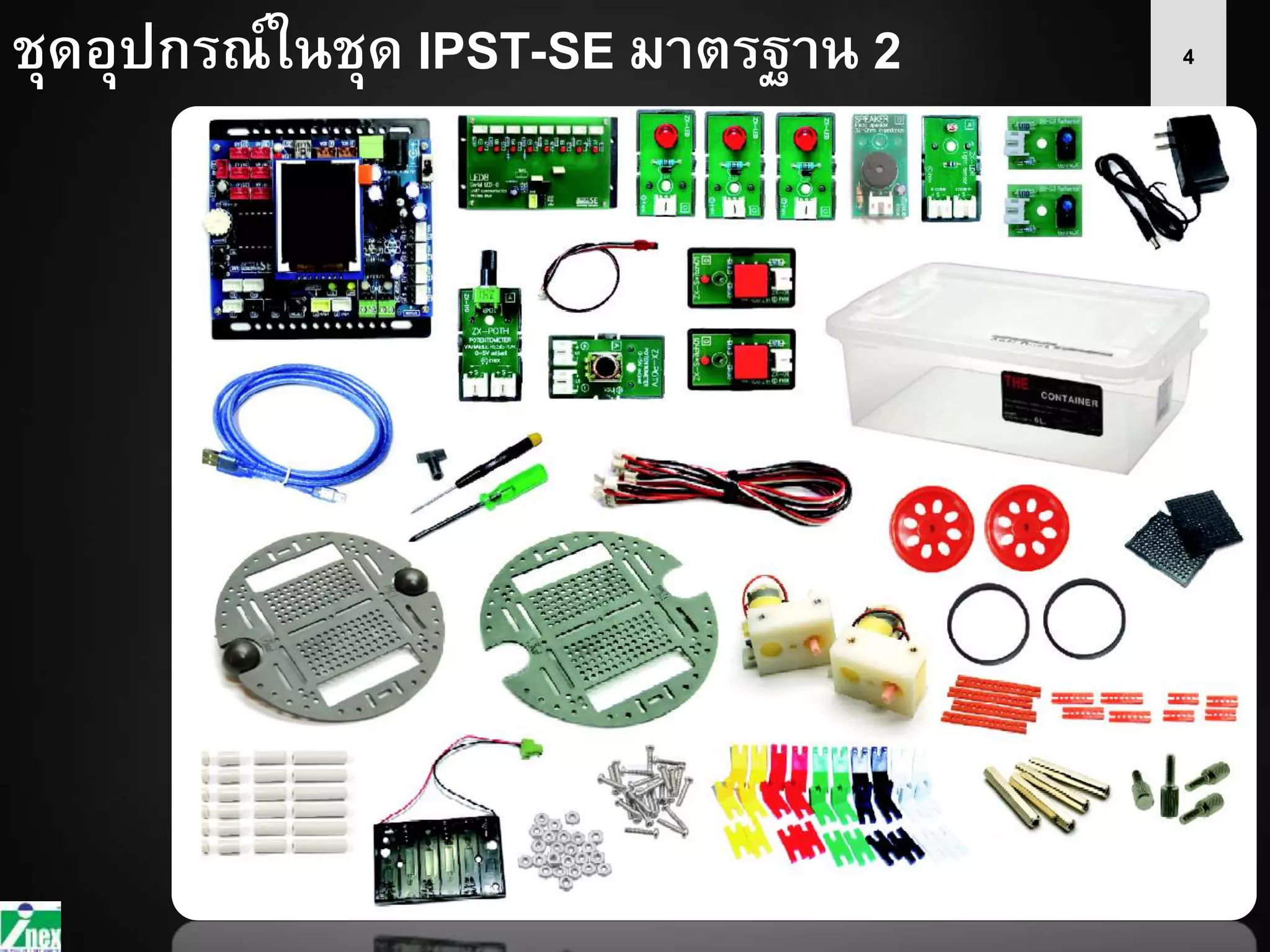 เริ่มต้นใช้งานชุดกล่องสมองกล IPST-SE | PPTX
