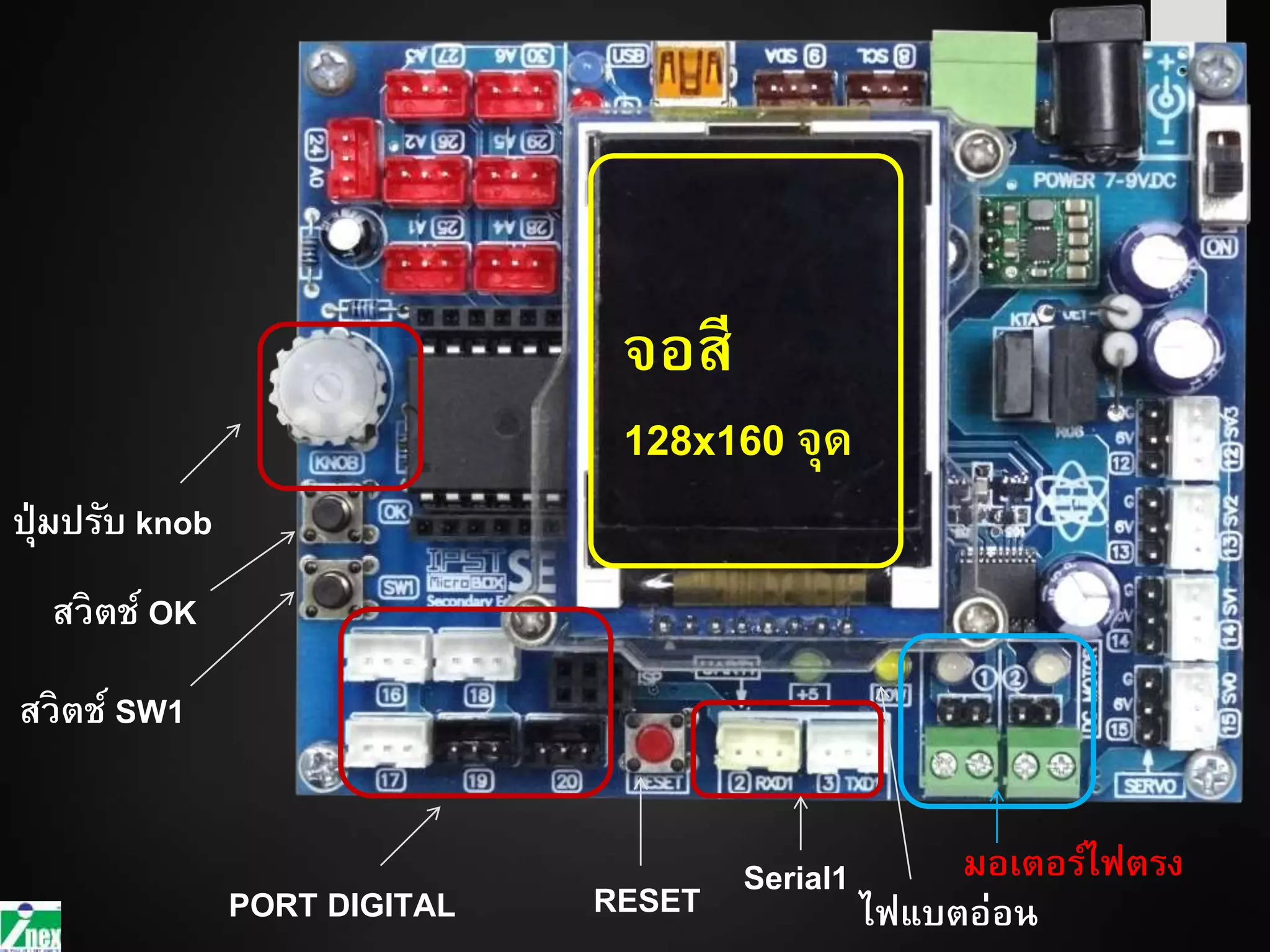 เริ่มต้นใช้งานชุดกล่องสมองกล IPST-SE | PPTX