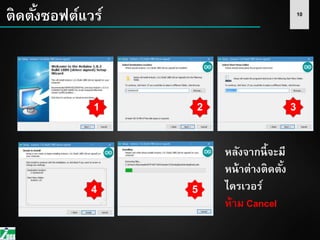 เริ่มต้นใช้งานชุดกล่องสมองกล IPST-SE | PPTX