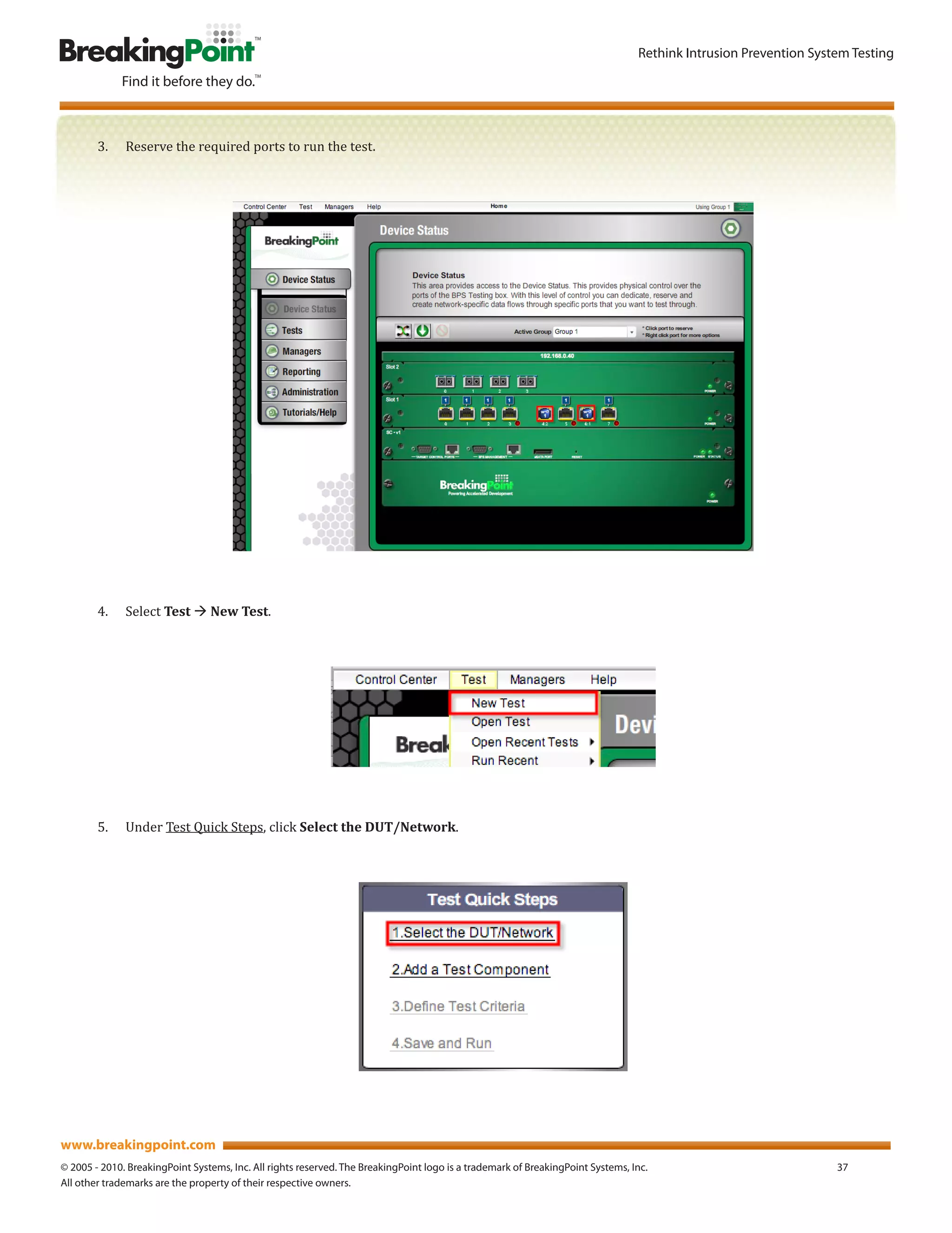IPS Test Methodology | PDF | Computer Networking | Computing