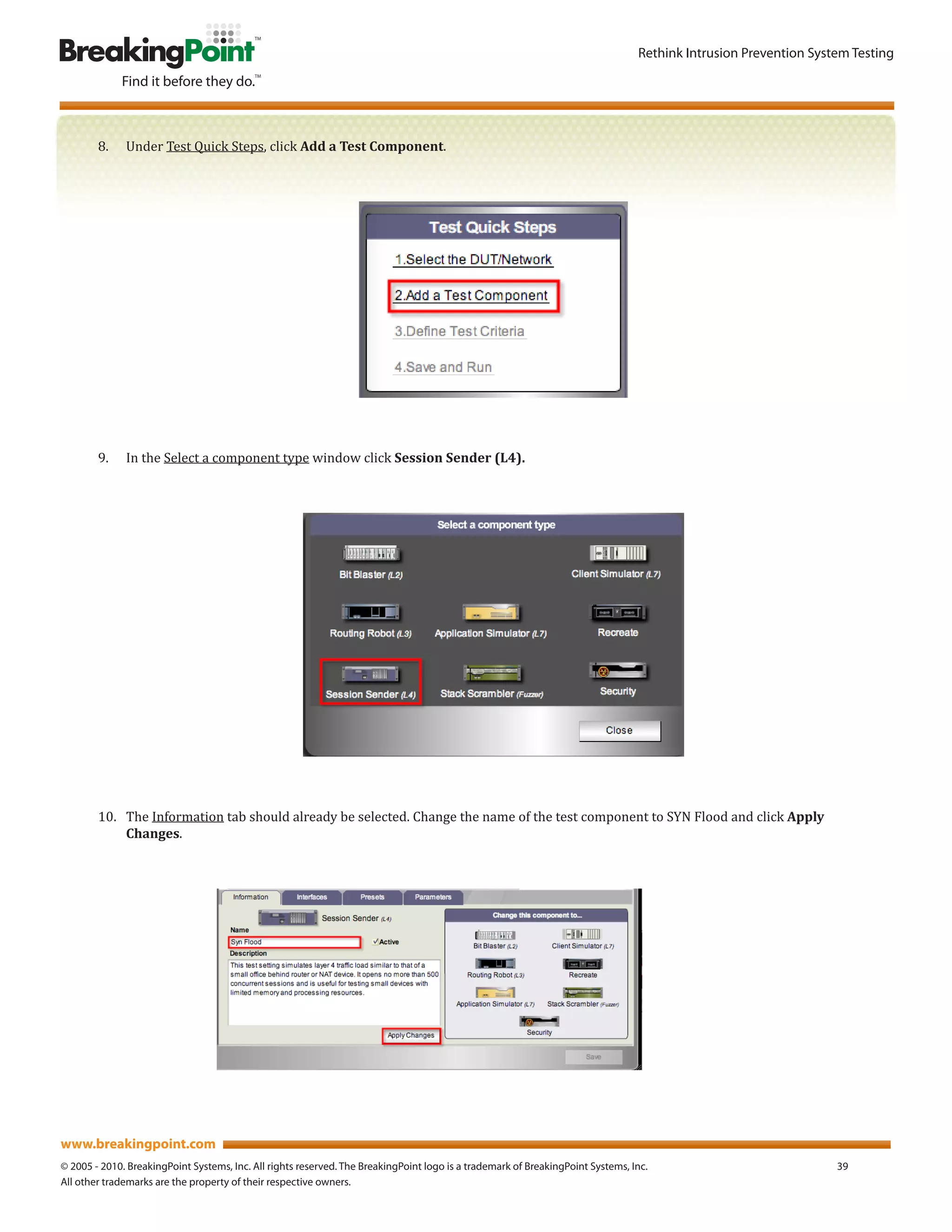 IPS Test Methodology | PDF | Computer Networking | Computing