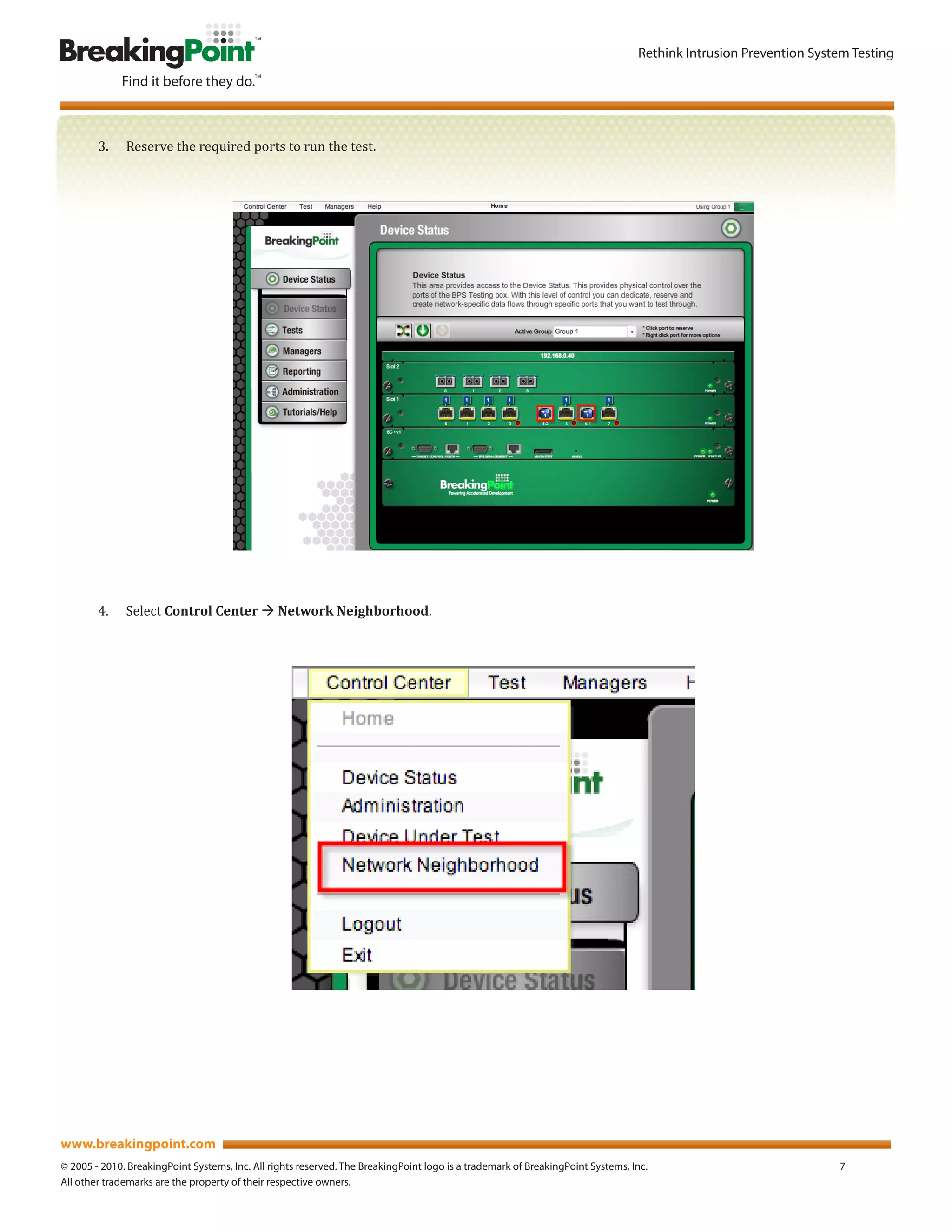 IPS Test Methodology | PDF