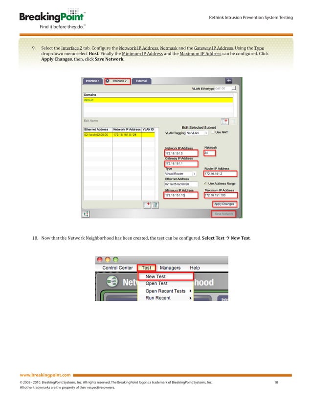 IPS Test Methodology | PDF | Computer Networking | Computing