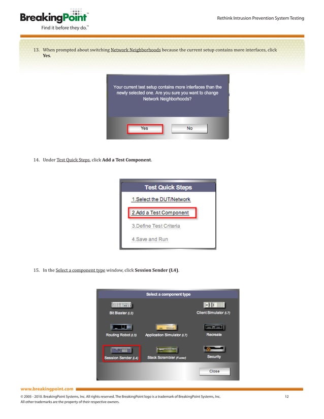 IPS Test Methodology | PDF | Computer Networking | Computing