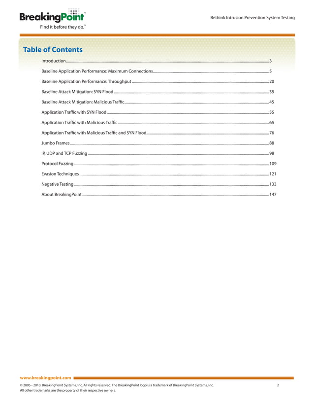 IPS Test Methodology | PDF | Computer Networking | Computing