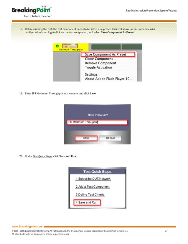 IPS Test Methodology | PDF | Computer Networking | Computing