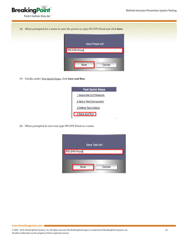 IPS Test Methodology | PDF | Computer Networking | Computing