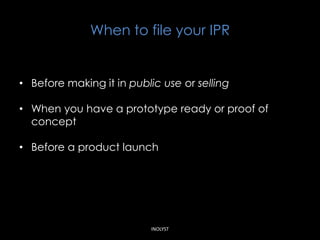 Ip strategy for startups | PPT