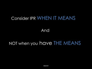 Ip strategy for startups | PPT
