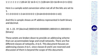 IP Subneting and Bassic network fundamental.pptx
