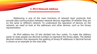 IP Addressing and Subnetting | PPTX
